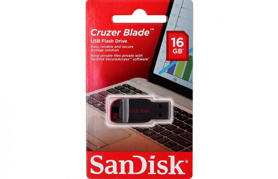 Usb Sandisk Cruzer Blade Sdcz G B