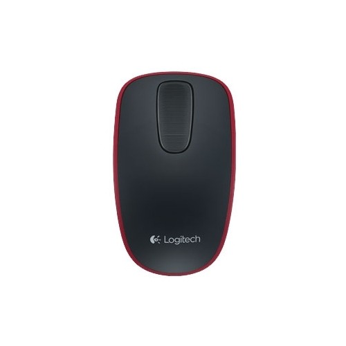 Мышь беспроводная Logitech Zone Touch T400, черный/красный, лазерная ...